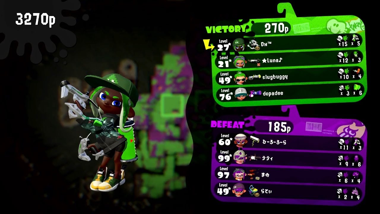 Splatoon 2 - League Battle #244 (Splat Zones) - YouTube