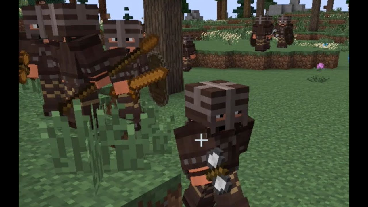 The Wild Men of Dunland! Minecraft Lord of the Rings Ep 4 - YouTube