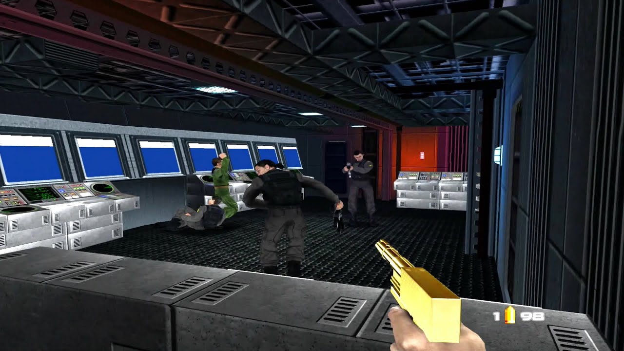 GoldenEye 007 HD {MISSION 07: FRIGATE} [00 AGENT + invincibility] (XBLA ...
