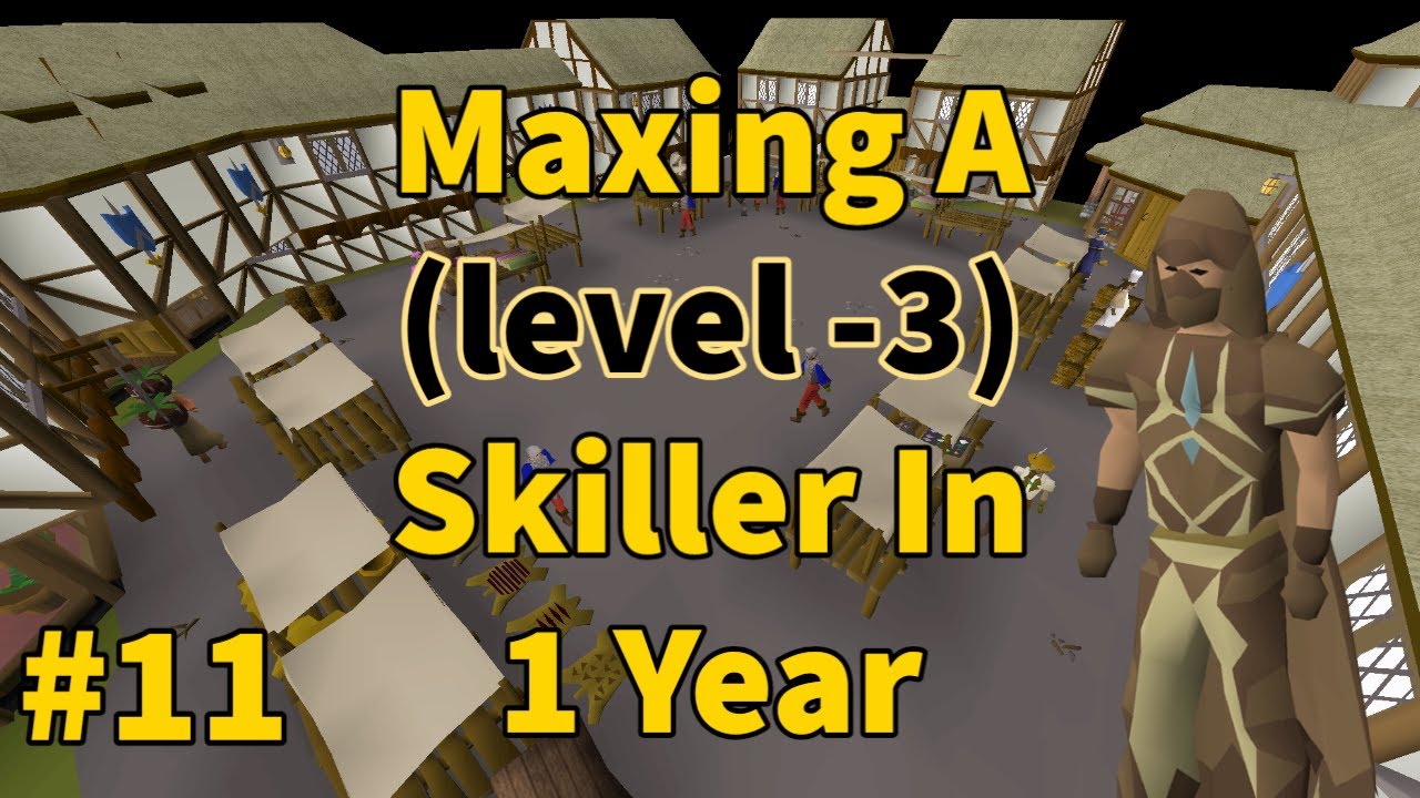 Ardy Rooftop Unlocked - Maxing A Level 3 Skiller In 1 Year #11 - OSRS ...