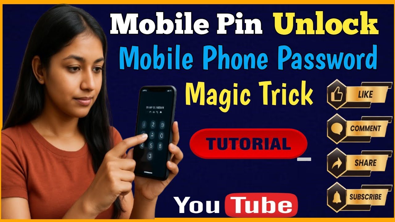 Mobile password unlock magic trick 🔐 #magic #streetmagicindia # ...
