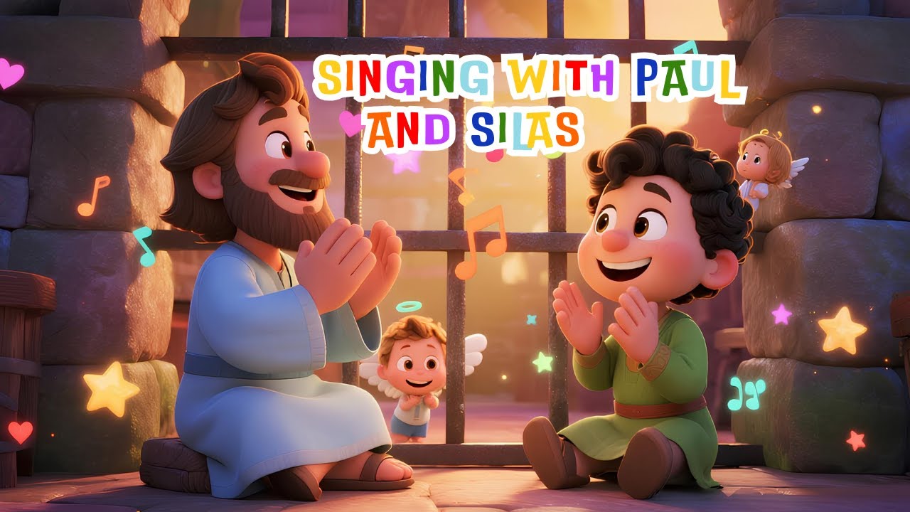Singing in Chains with Paul and Silas! | Fun & Joyful Christian Kids ...