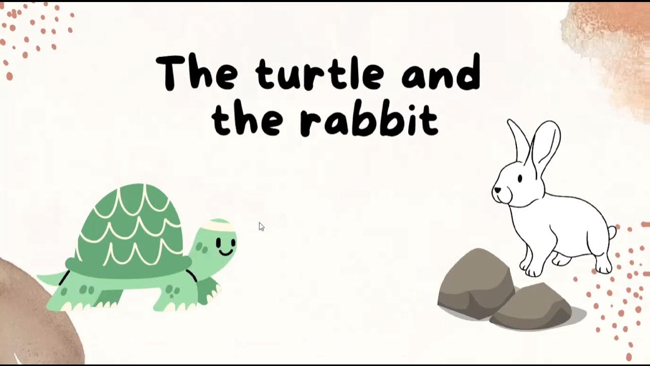 The Turtle and The Rabbit Story (Moral lesson) - YouTube