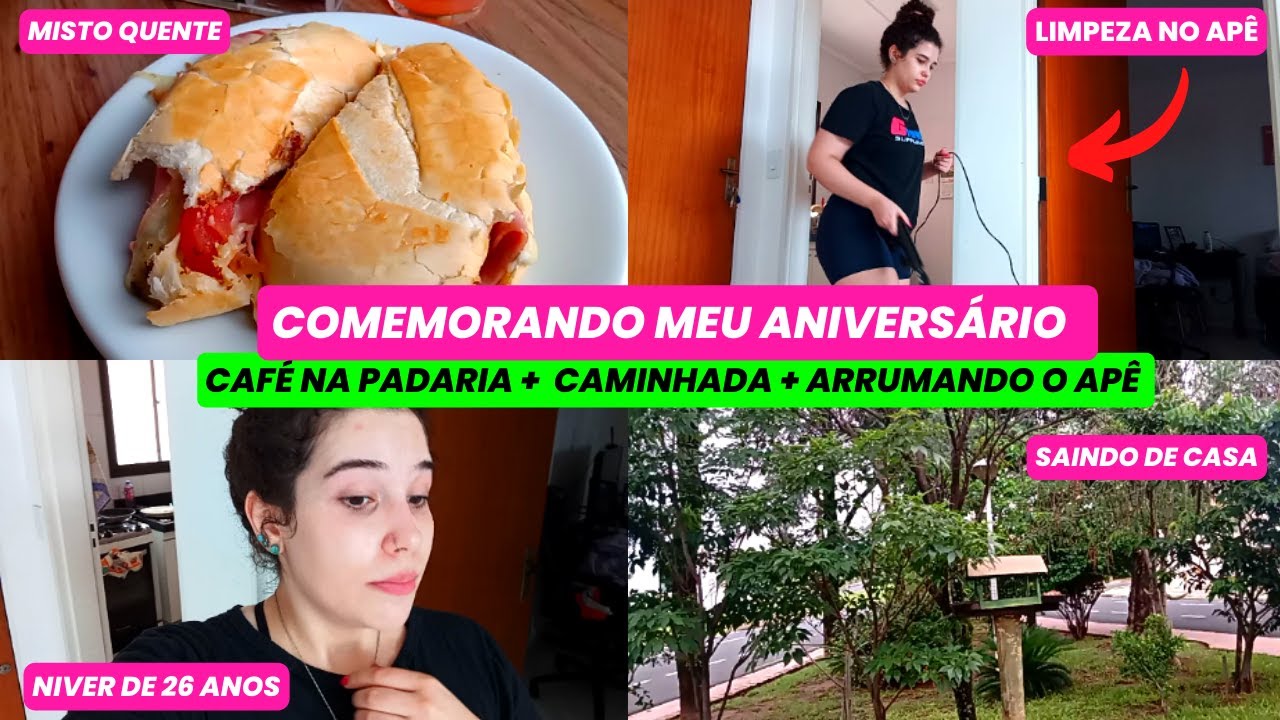 VLOG: COMEMORANDO MEU ANIVERSÁRIO em casa + ORGANIZAÇÃO DO APÊ e muito ...