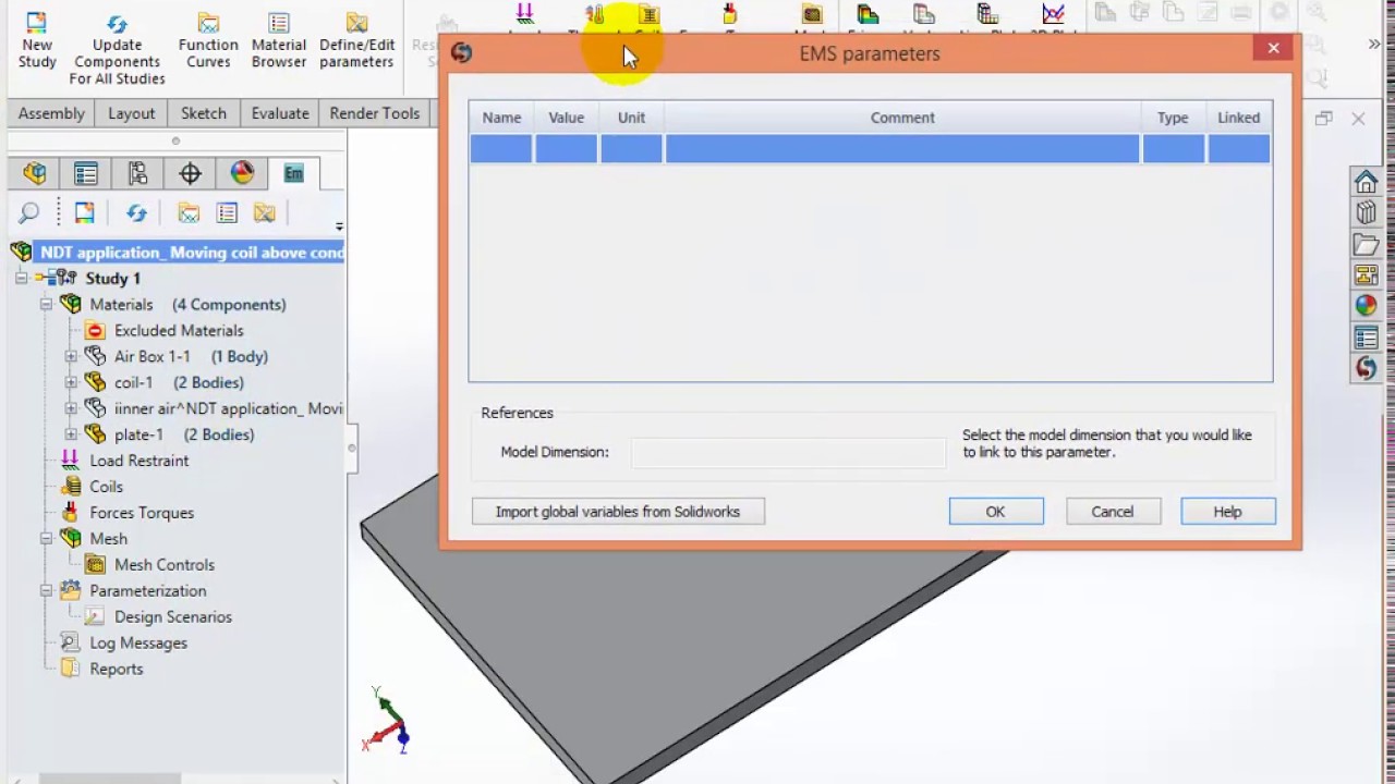 Define Distance Mate as Parametric Variable - YouTube