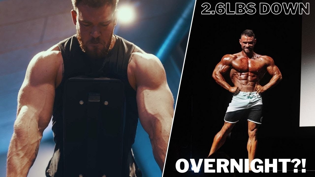 How to Drop Water Overnight & Peak For Your Men's Physique Competition ...