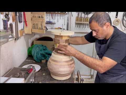 How To Make a SEGMENTED Vase - YouTube