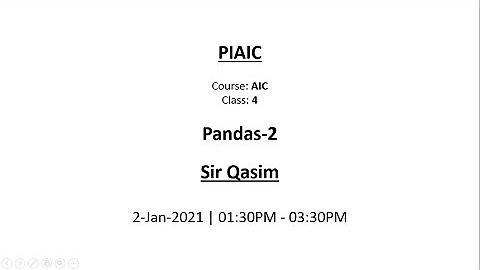 PIAIC | AIC Sir Qasim | Zoom Sessions - YouTube