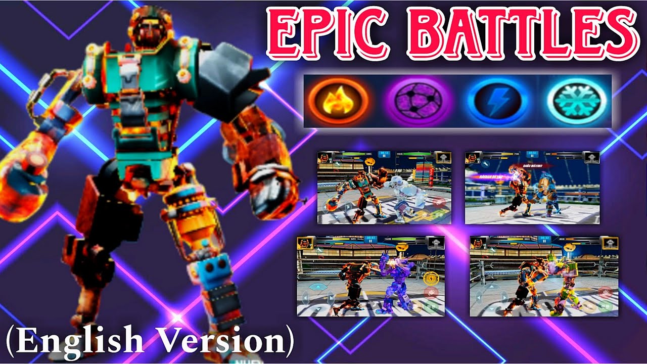 Fighting against All kind of Elemental Robots in Real Steel Boxing ...