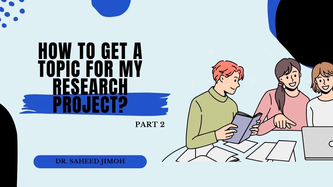 How to generate research ideas: Part 2 - YouTube