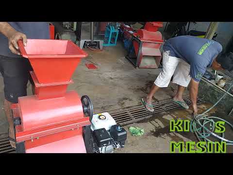 Mesin Cacah Sayur Buah Pakan Bebek, Ayam,  Maggot -  Mesin Rajang Pakan Ternak