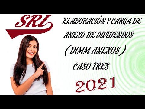 ELABORACIÓN DE ANEXO DE DIVIDENDOS (ANEXO ADI) - CASO 3 - SRI 2021