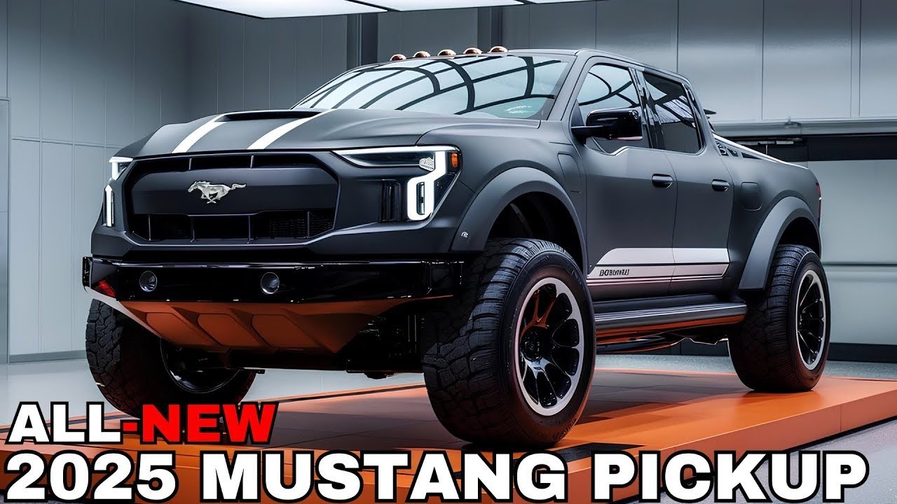 All New 2025 Ford Mustang Pickup Truck - Official Reveal | FIRST LOOK ...