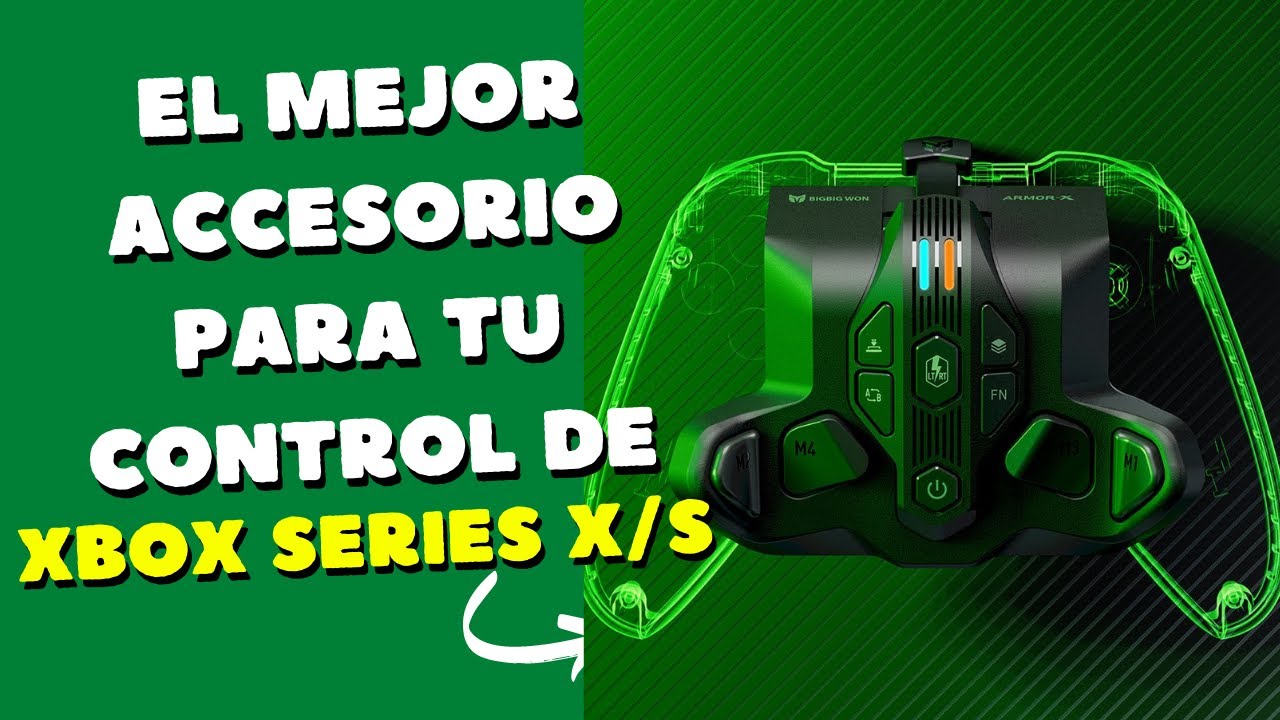 El mejor accesorio para tu control de Xbox series X/S Armor x BigBig ...