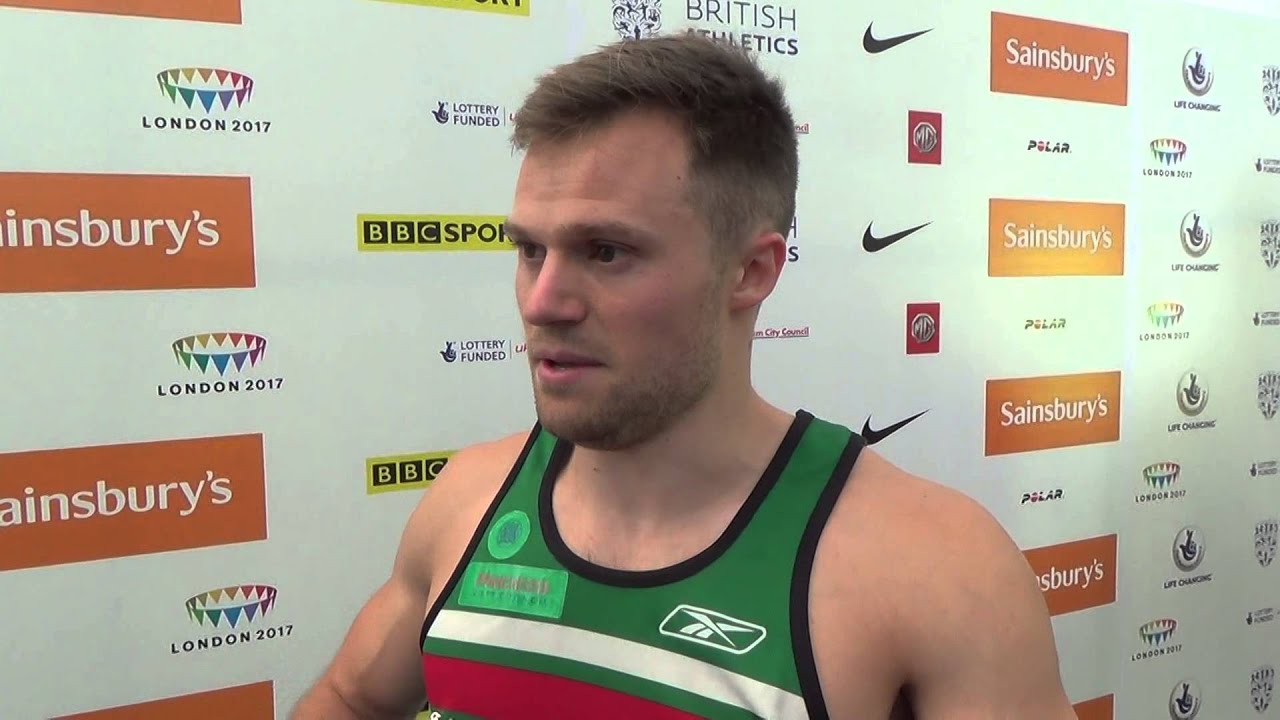 Andrew Robertson 100m | 2015 British Championships | EightLane News ...