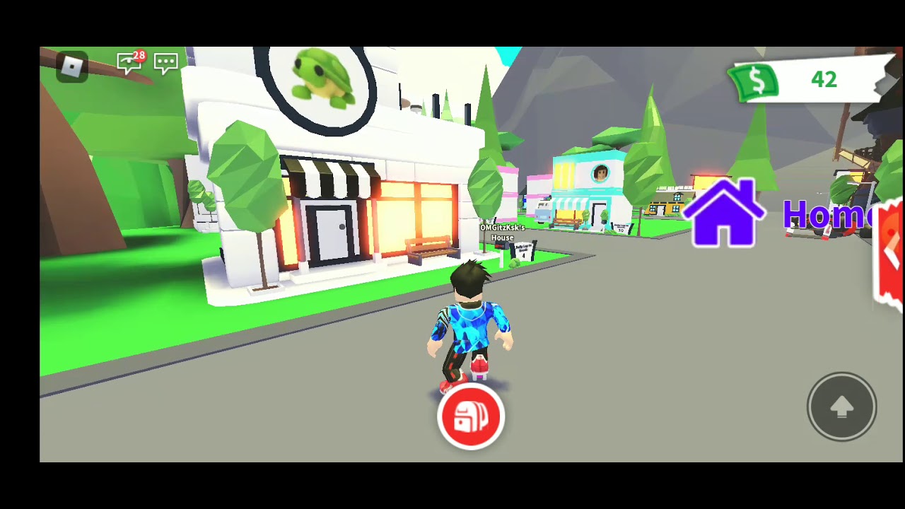roblox adopt me frontflip challange - YouTube
