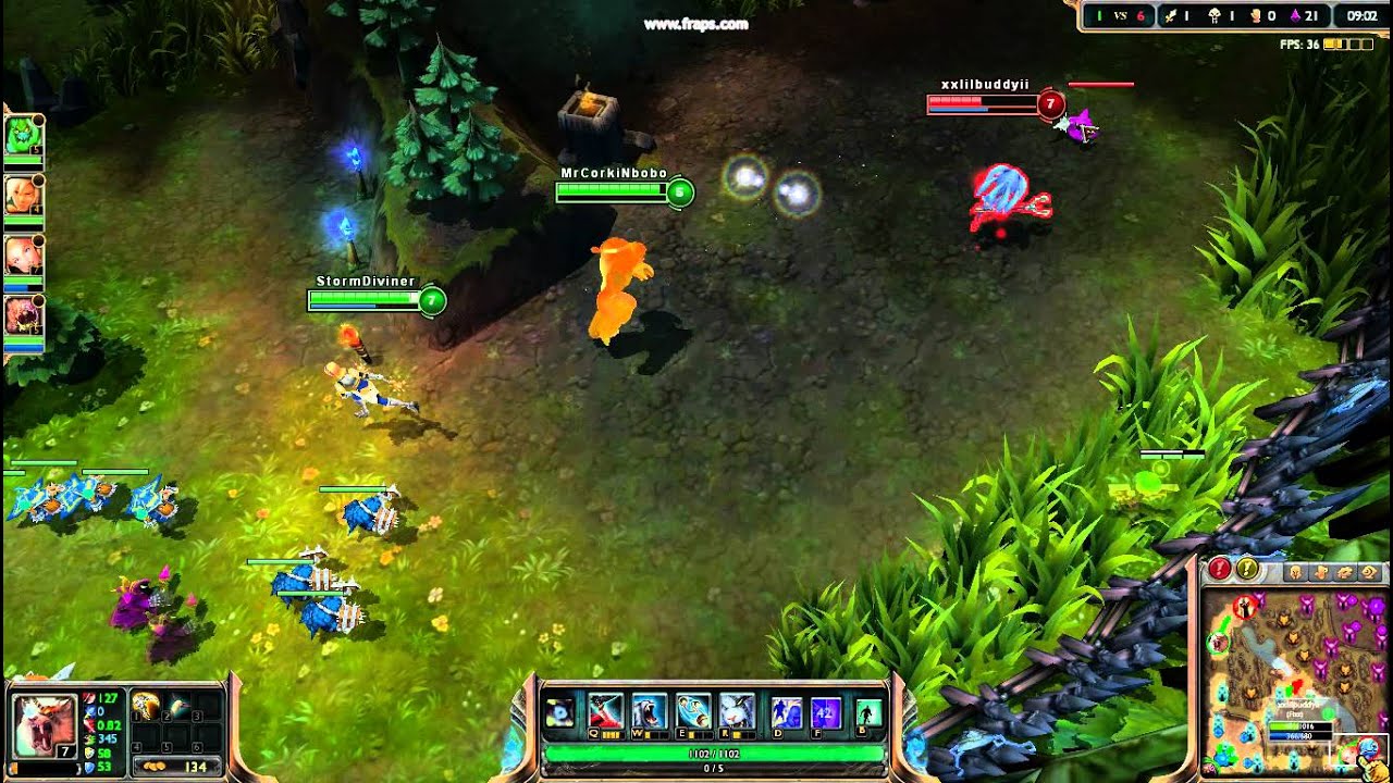 Shiny Zac Roams at bot lane - YouTube