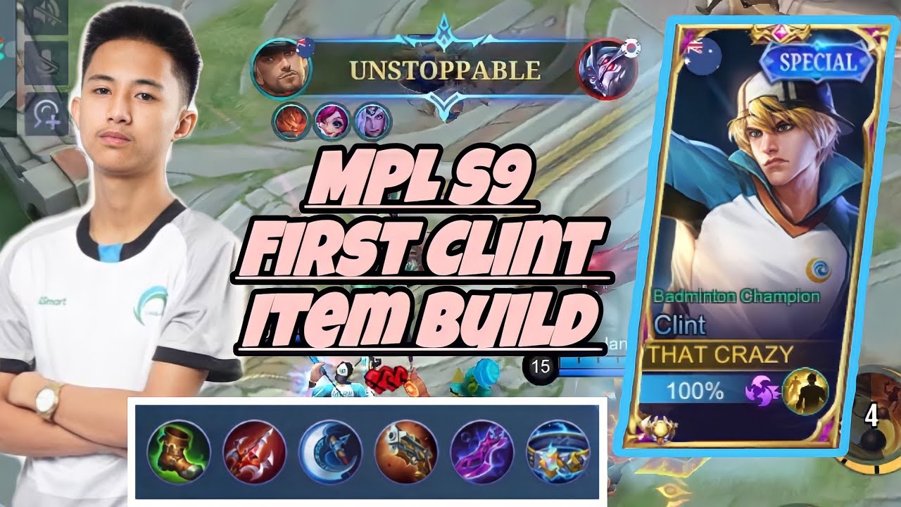 MPL S9 FIRST CLINT USED | CLINT ITEM BUILD OF OMEGA KELRA🔥🔥🔥 - MLBB ...