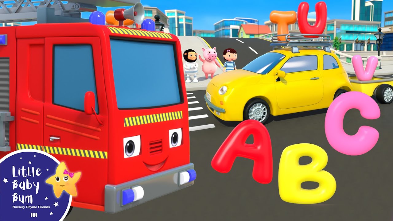 ABC Wheels On The Bus! | Little Baby Bum - Nursery Rhymes for Kids ...