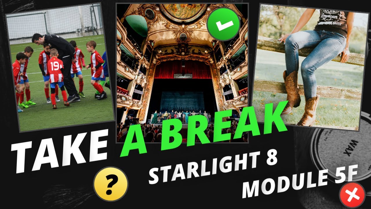 Starlight 8 Module 5F. Take a break - YouTube