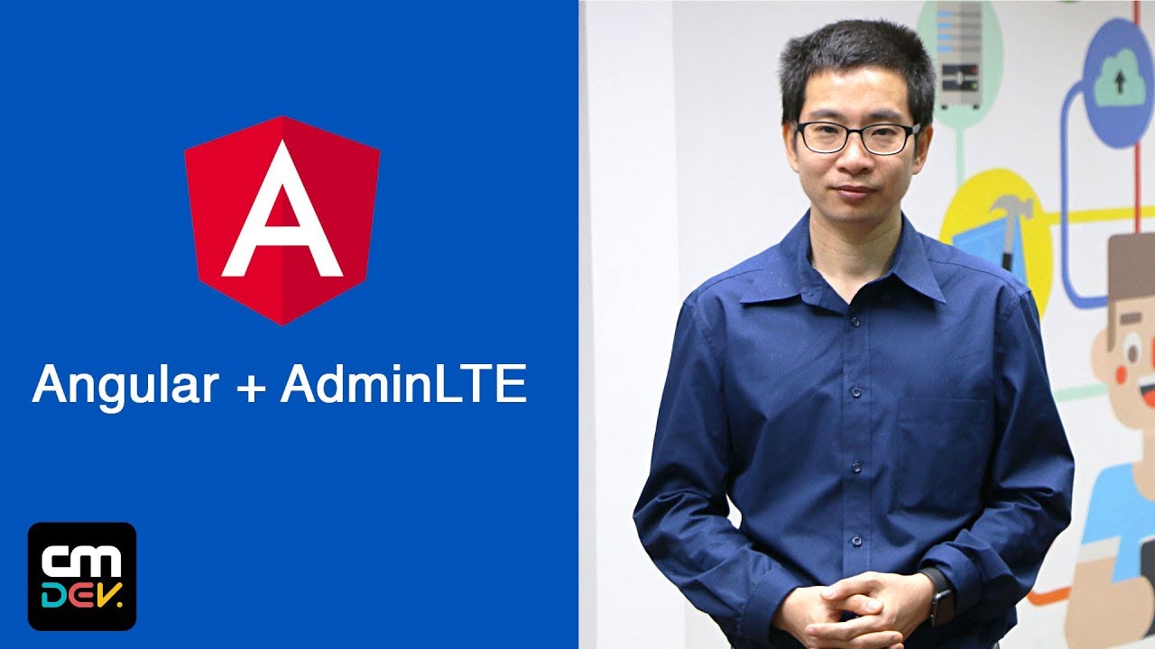 Angular Tutorial : Integrate AdminLTE Theme - ไทย เวอร์ชั่น - YouTube