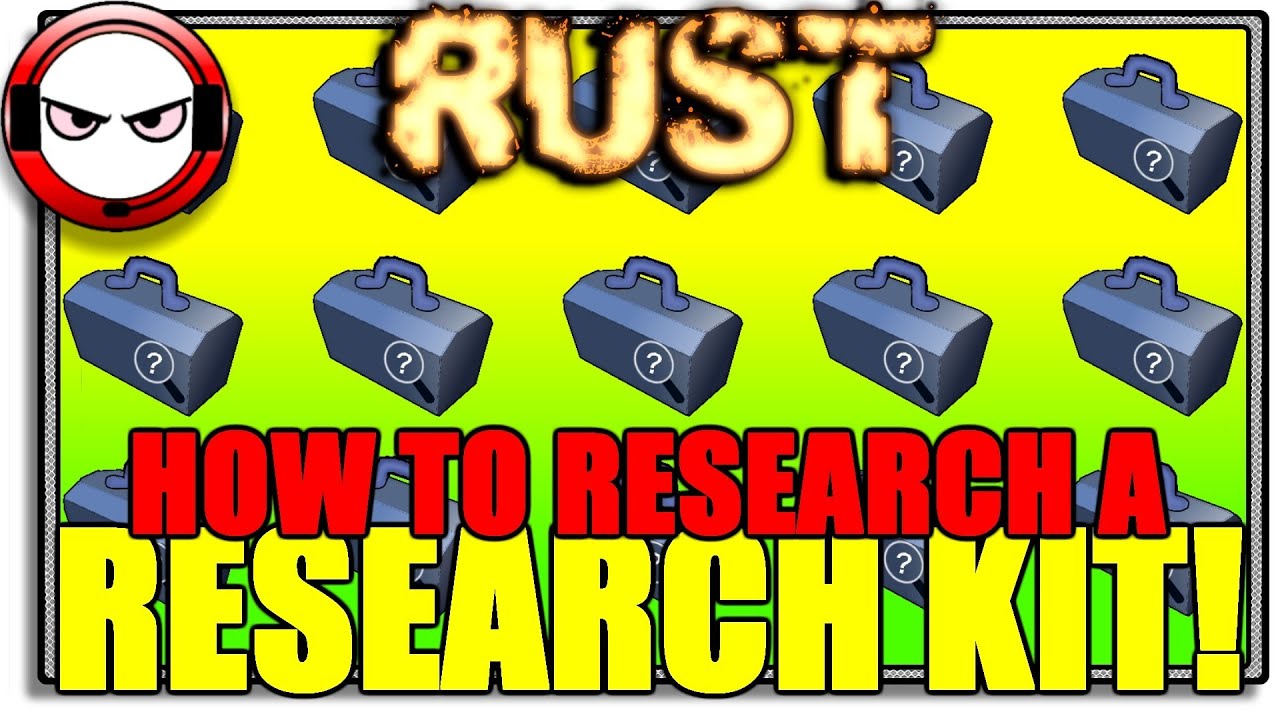 Rust - Rust - Research a Research kit? (Rust Gameplay, Rust tutorial ...