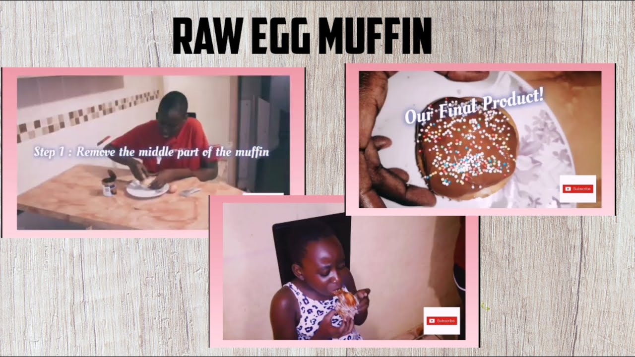 The Raw Egg Muffin Prank On Niece - YouTube