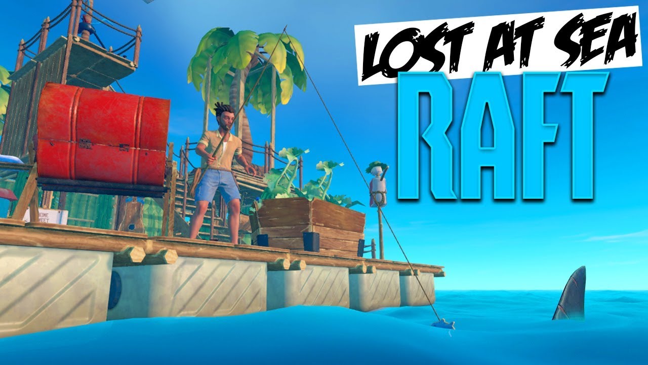 OH BOY... WE'RE LOST AT SEA! | Raft #1 ft. Sparv - YouTube