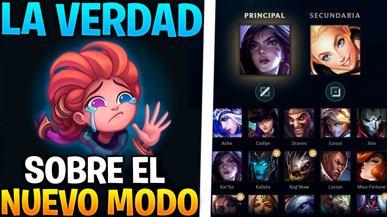 🫢 La VERDAD sobre el NUEVO MODO de LOL "PARTIDA RÁPIDA" - YouTube
