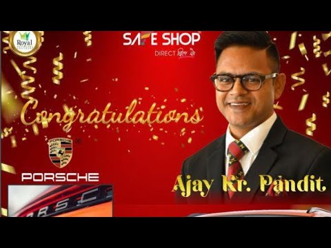 Sh. Ajay Pandit Sir Purchased Porsche, History Create in Direct Selling ...