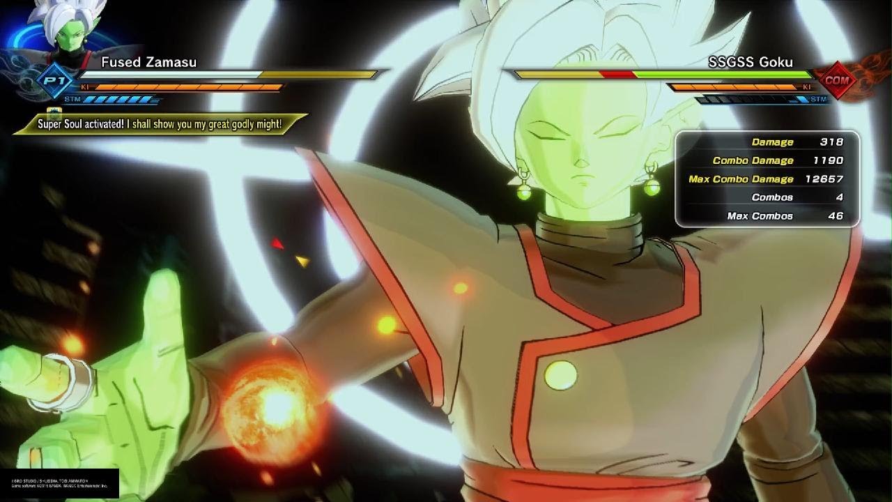 Fused Zamasu Blades Of Judgement Hard Knockdown Tech | Xenoverse 2 ...