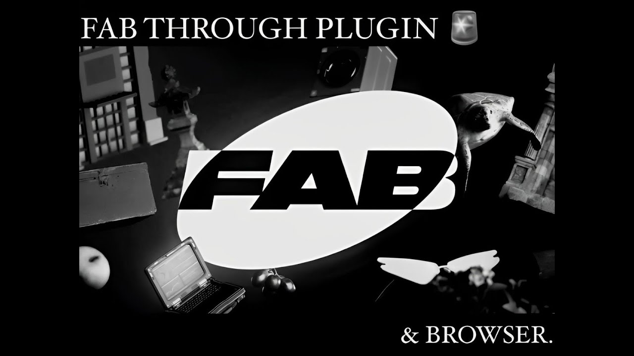 How to Use Fab with Plugin and Browser in Unreal Engine - YouTube