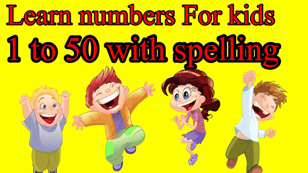 Learn to counting 1 to 50| Number counting| count1 to 50 - YouTube
