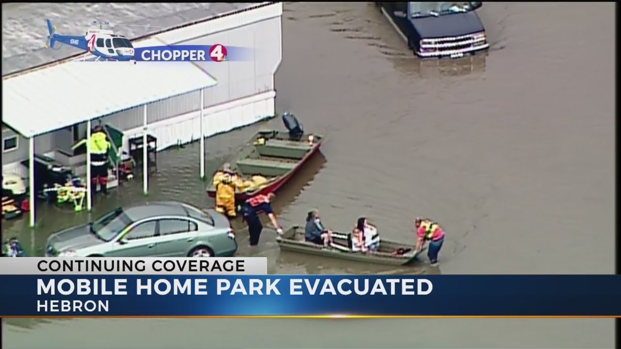 Heavy rain leads to flooding across central Ohio - YouTube