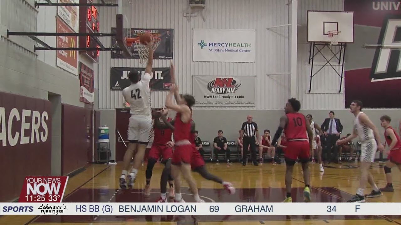 UNOH Men's Basketball Team Edges Out Rio Grande - YouTube