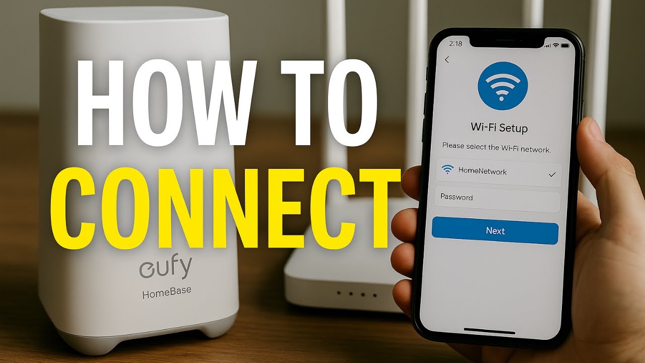 How To Connect Eufy Homebase To WiFi | Eufy Homebase Setup - YouTube