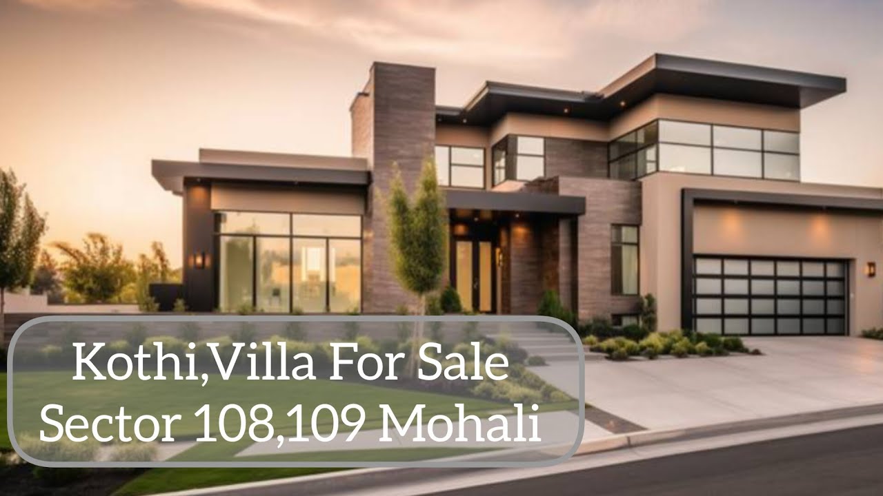 Luxury villa, kothi for sale, Sector 108,109 /any information Call ...