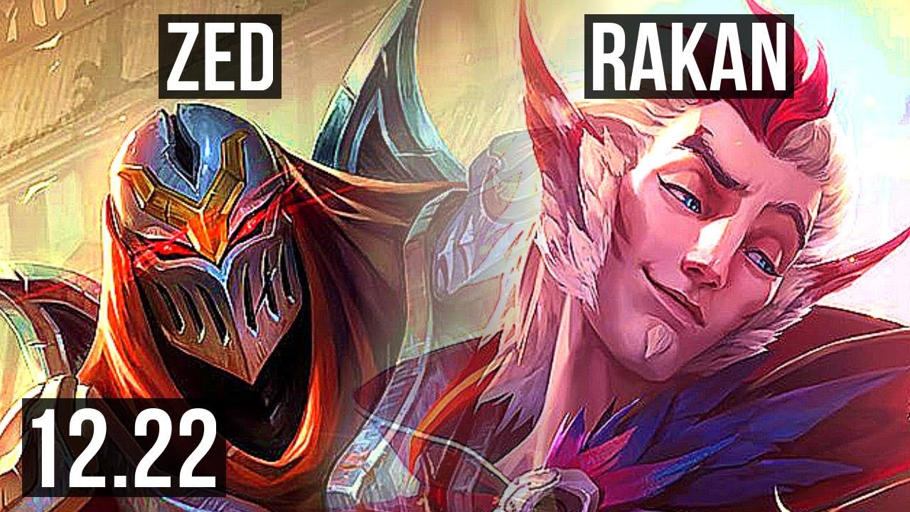 ZED & Samira vs RAKAN & Aphelios (SUP) | 4/0/4, 1.8M mastery, 300 ...