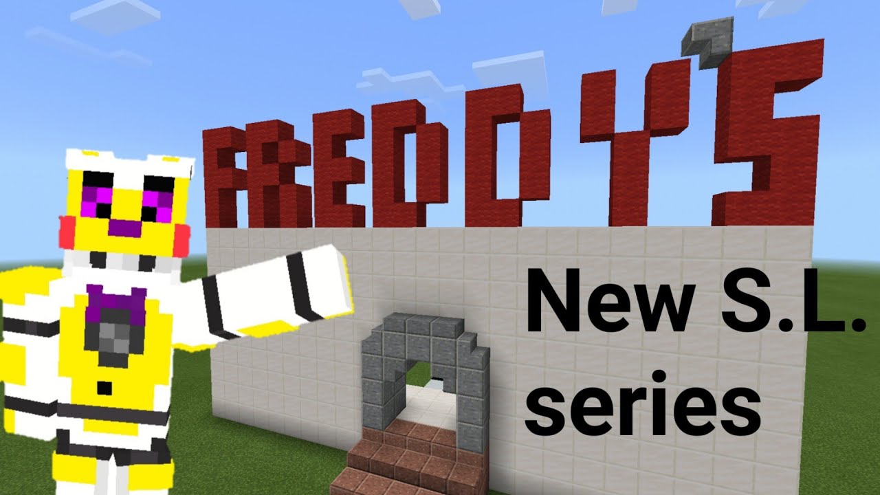 Building the entrance to New pizzaria (Minecraft series) - YouTube
