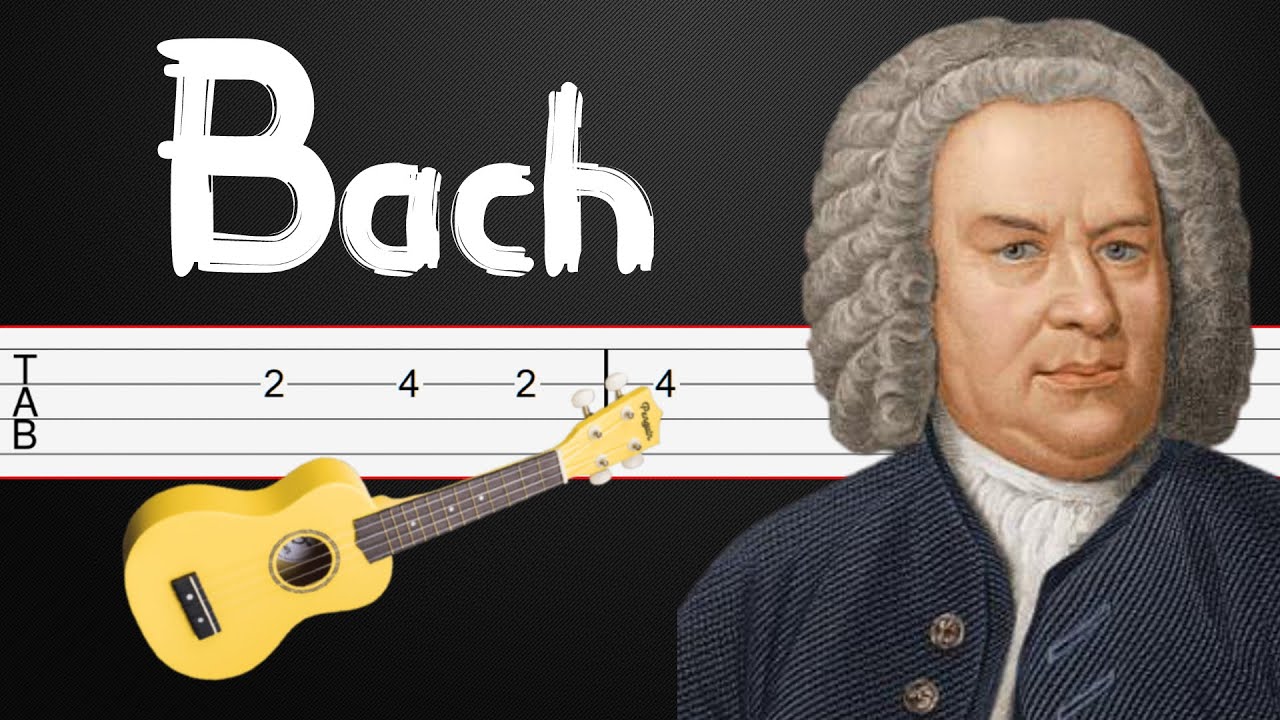 The Well Tempered Clavier - Sebastian Bach How to play on ukulele ...