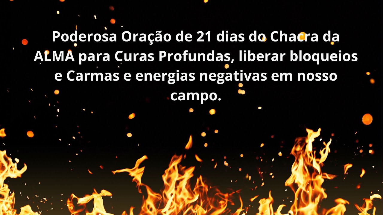 PODEROSA MEDITAÇÃO DE CURA DE 21 DIAS DO CHACRA DA ALMA💜💜💜💛 - YouTube