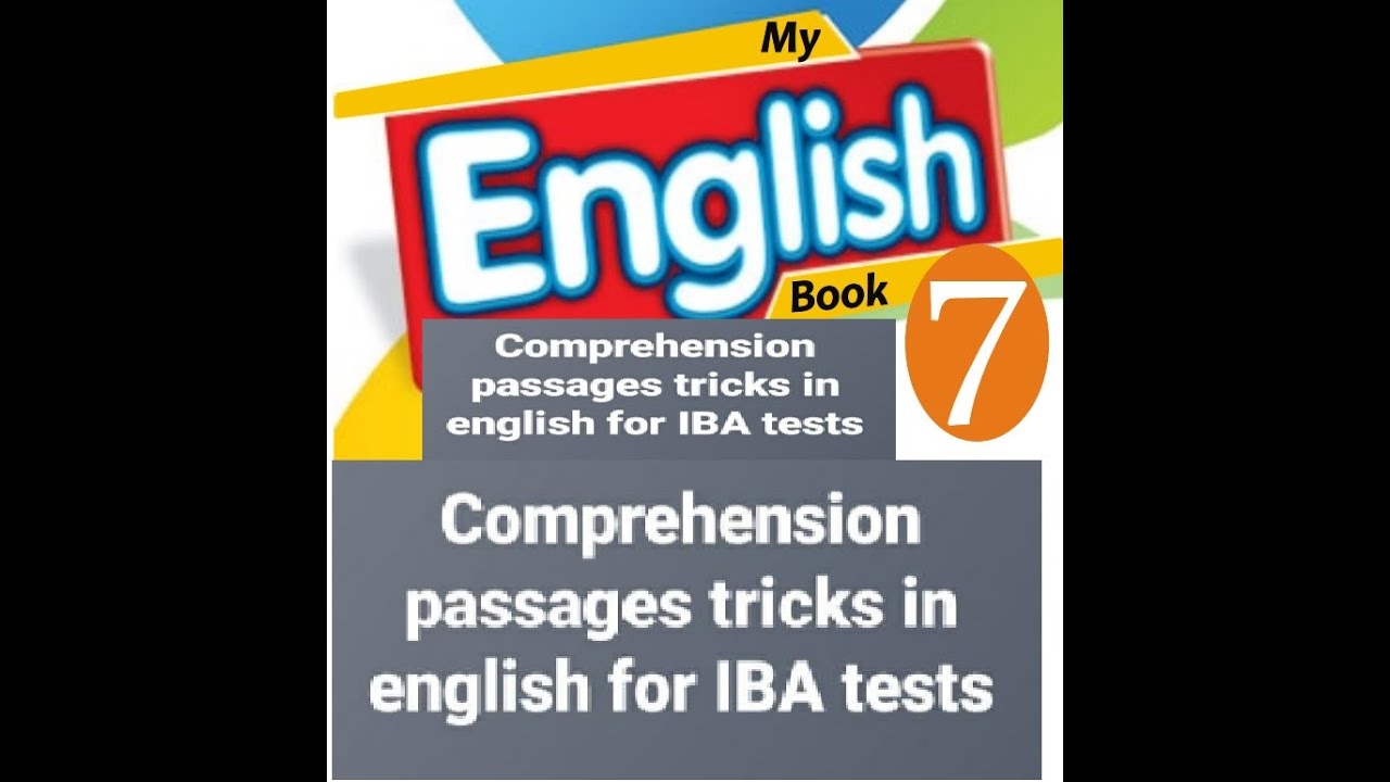 Comprehension Passages Tricks In English For Iba Tests YouTube comprehension-passages-tricks-in-english-for-iba-tests-youtube