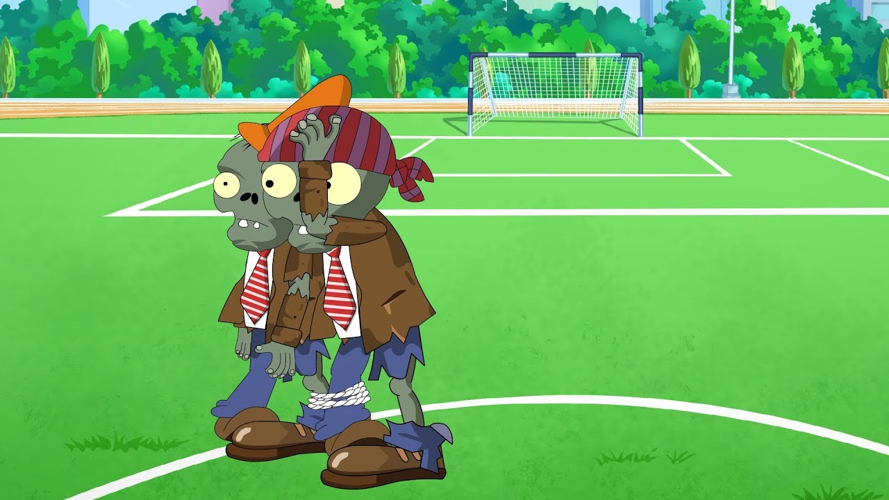 Plants vs. Zombies Animation : Three legs race - YouTube
