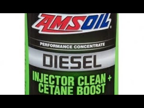 AMSOIL Injector clean + Cetane boost test - YouTube