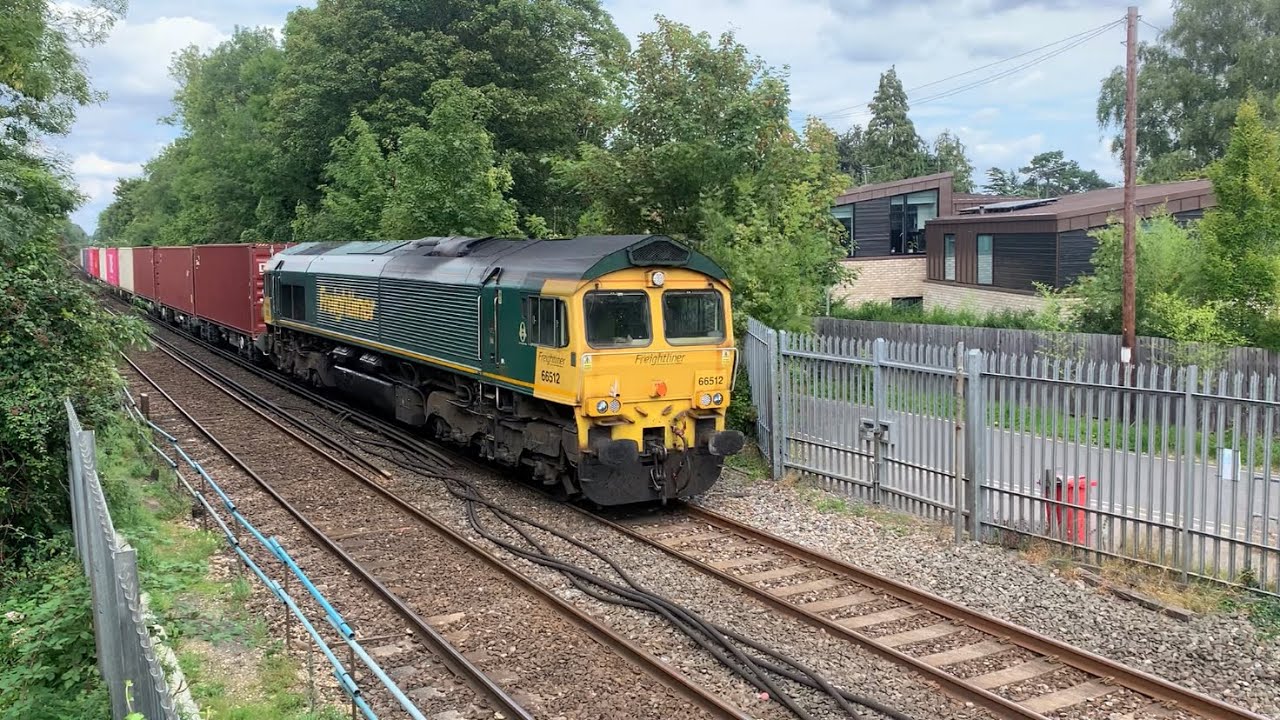 Class 66 | 66512 | Freightliner - YouTube