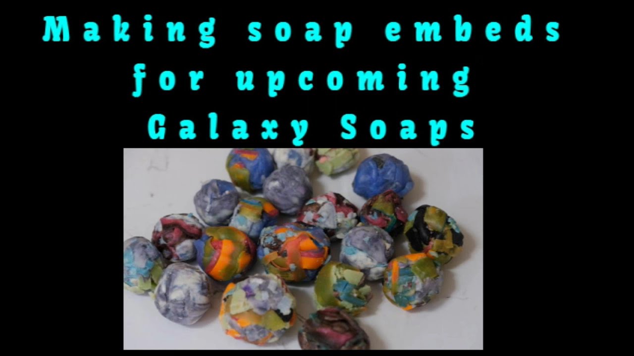Making embeds for upcoming solar system galaxy themed soap using cold ...