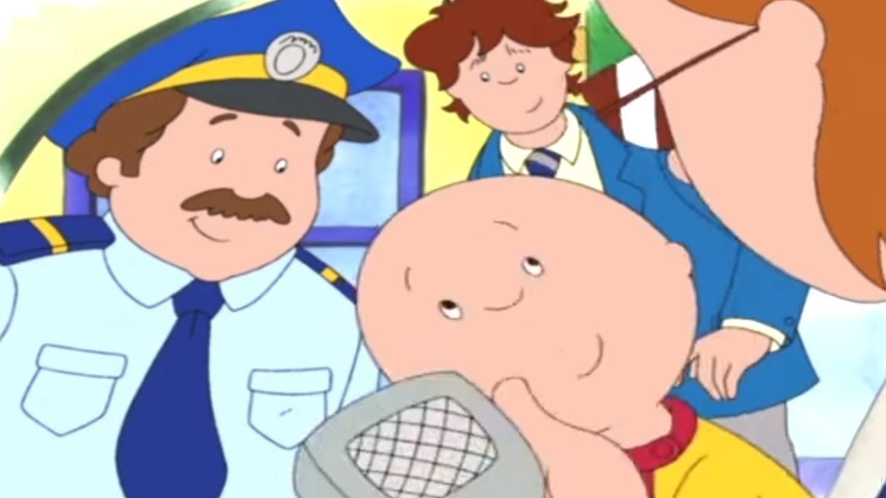 Caillou em Português ★ Caillou e a Polícia ★ Compilação de Episódios ...