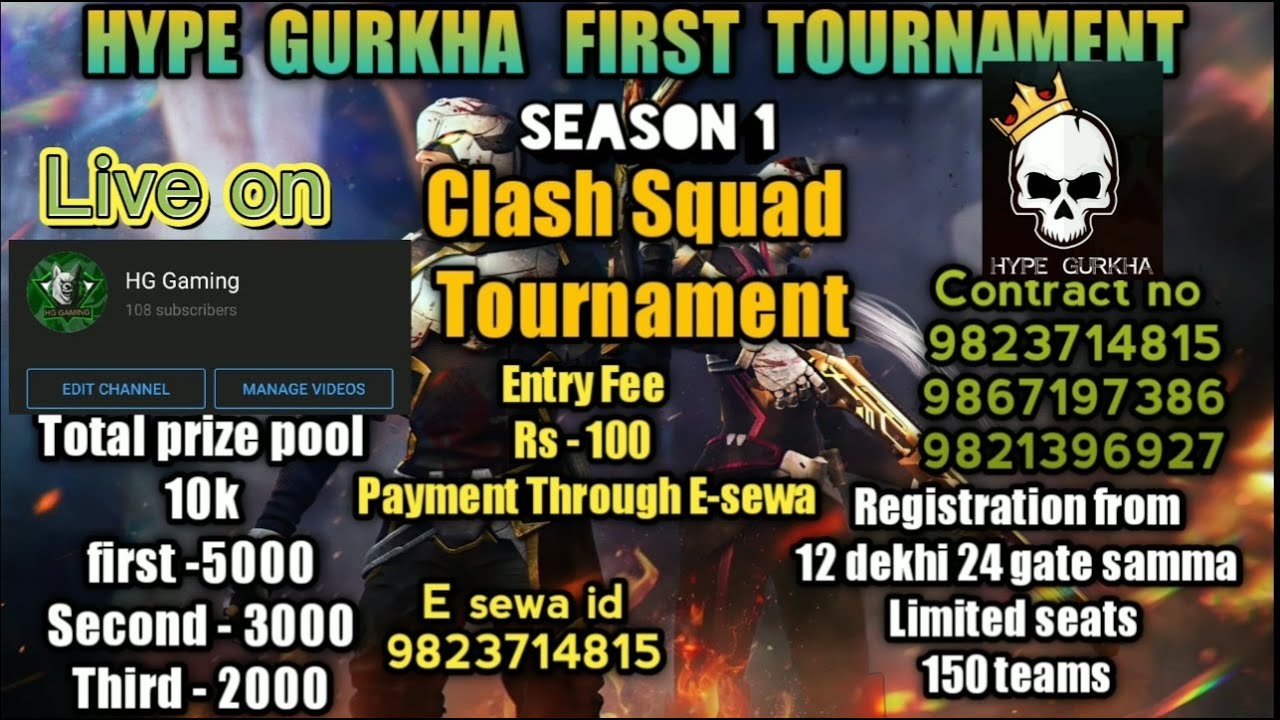 HYPE GURKHA (CS TOURNAMENT) GROUP L - YouTube