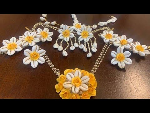Shell Jewellery Making||Part-5||Step by step tutorial||#necklace # ...