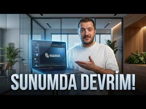 Sıkıcı Sunumlara Son! Manus ile Dakikalar İçinde Profesyonel Sunum Hazırladım
